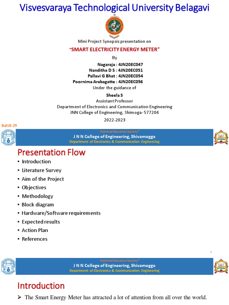 ECE-SYNOPSIS PRESENTATION Final | PDF