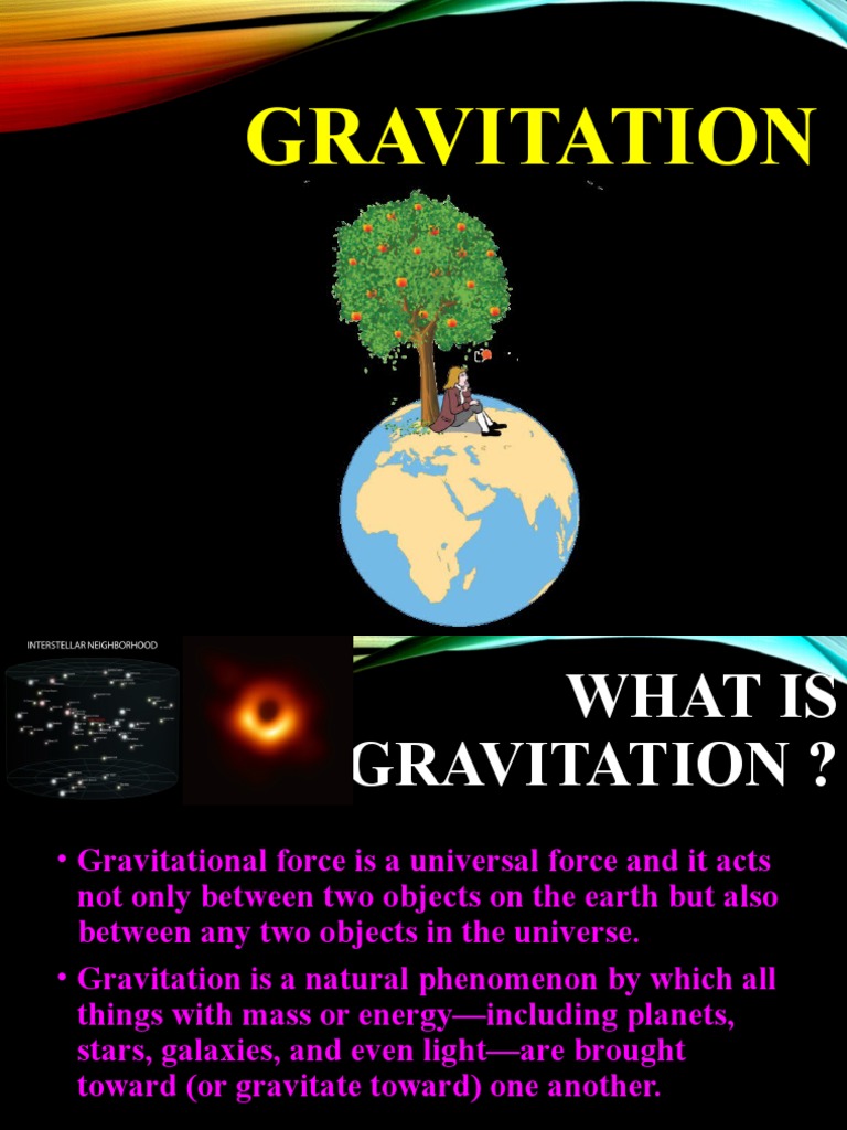 Gravitation 9270245 Powerpoint | PDF