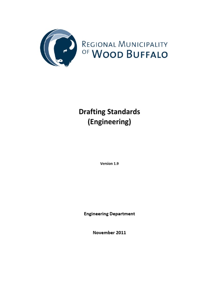 Engineering Drafting Standards | PDF | Storm Drain | Sanitary Sewer