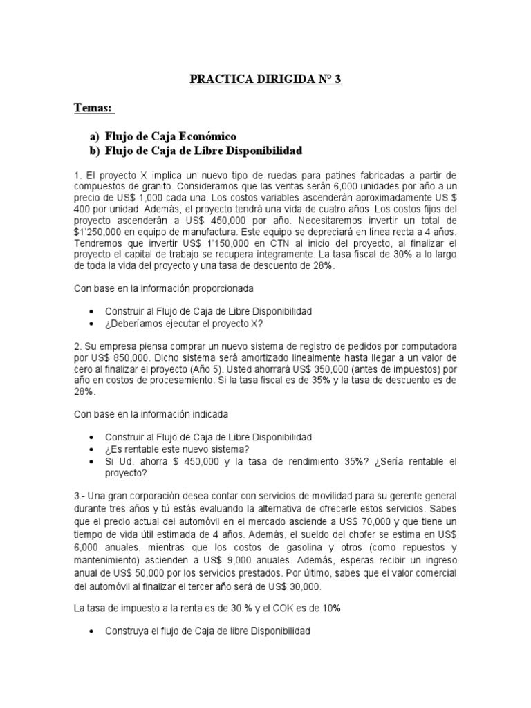 Practica Dirigida 3 FCE FCLD 2023 | PDF | Economias