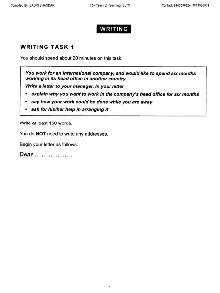 Gt Mock Test Book | PDF