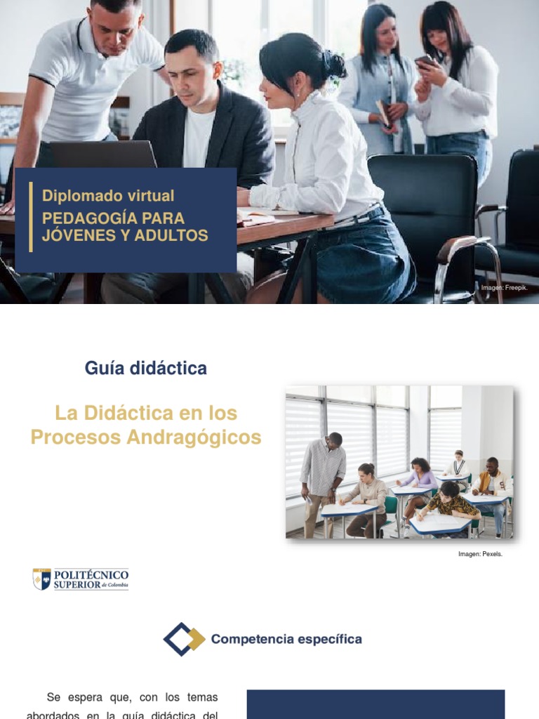 GD5-Pedagogia para Jovenes y Adultos | PDF
