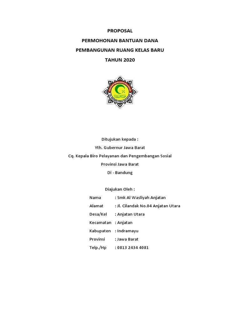 proposal pembangunan kelas | PDF