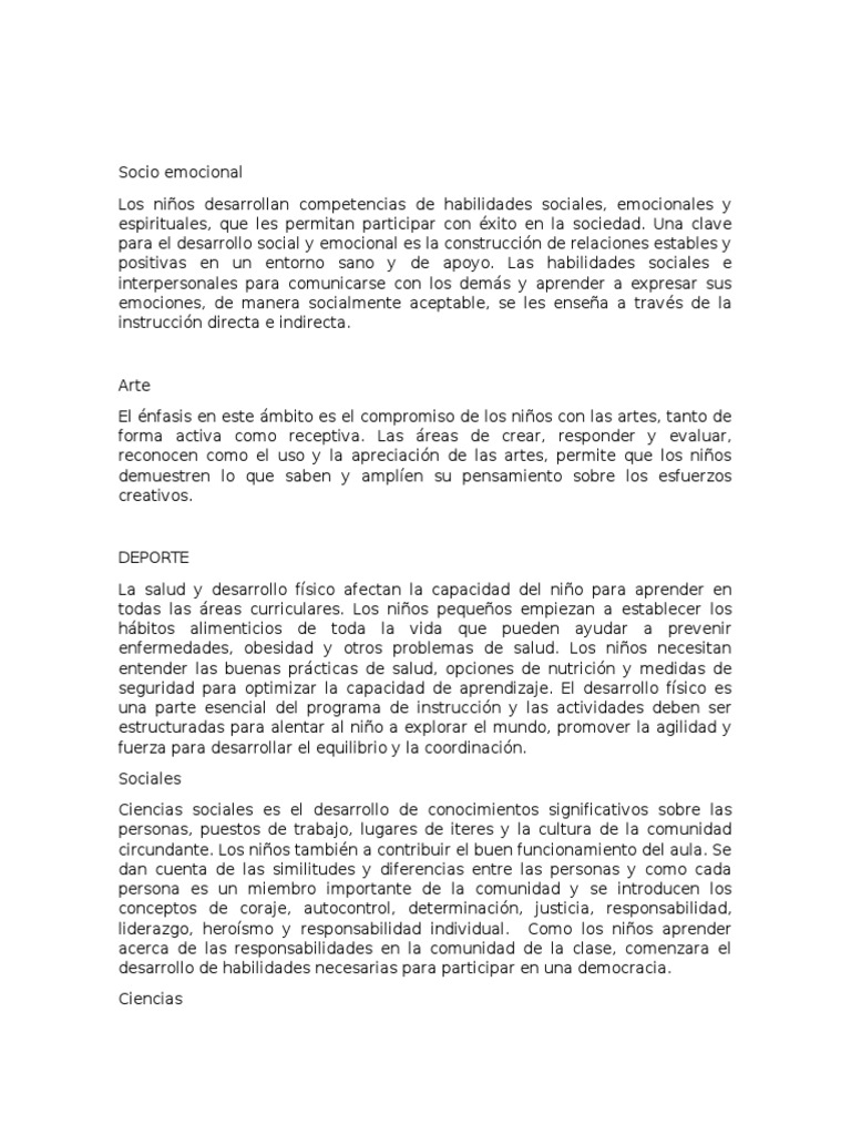 Desarrollo de Las Boletas - Docx-1 | PDF | Aprendizaje | Las emociones