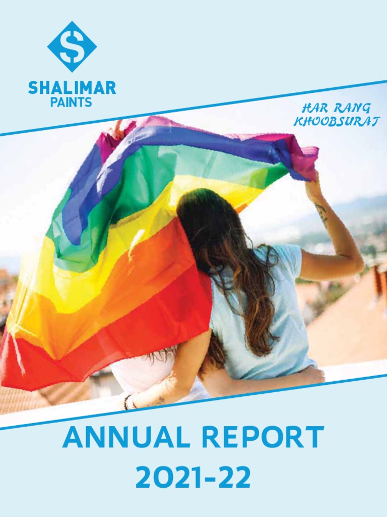 Shalimar Annual Report 2022 | Download Free PDF | Electronic Voting | Login