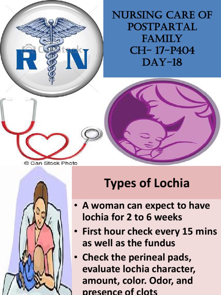 Day-18-Ncm-107-Types of Lochia-Lma | PDF