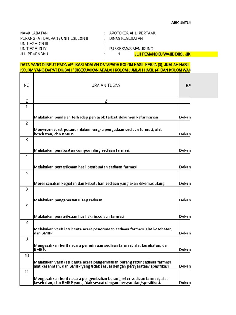 Apoteker Ahli Pertama | PDF