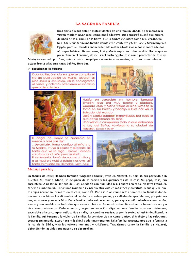 La Sagrada Familia | PDF