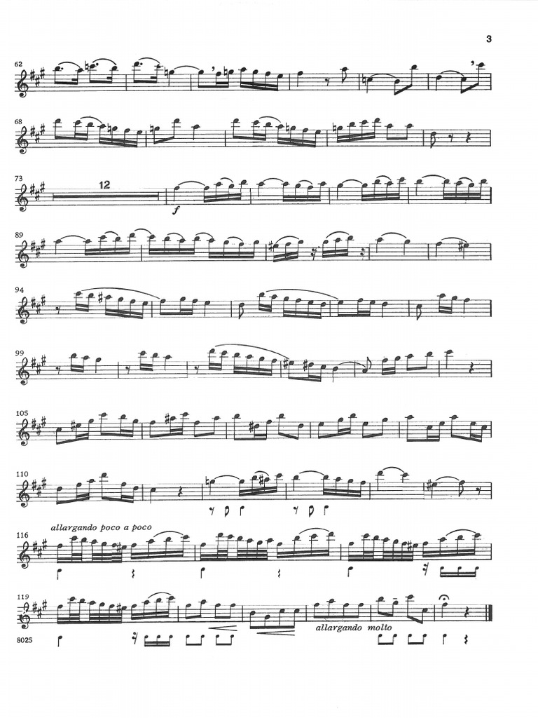 MMO - Advanced Alto Saxophone Solos Vol.I (Eb) - 4 | PDF