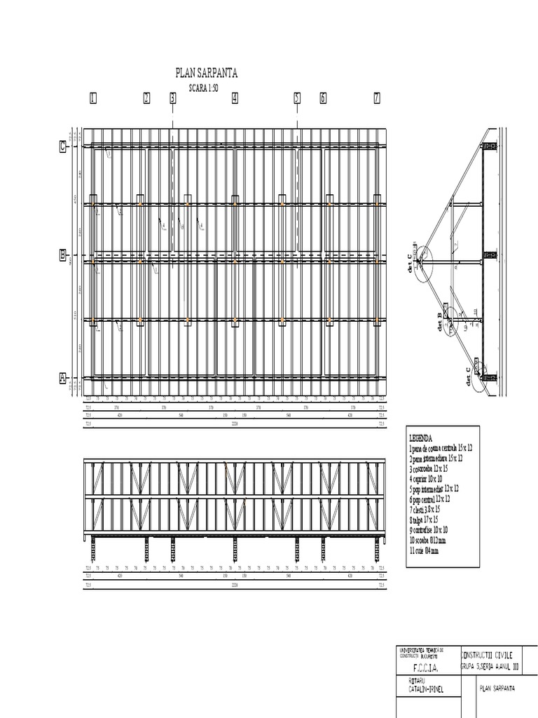 Plan Sarpanta: SCARA 1:50 | PDF