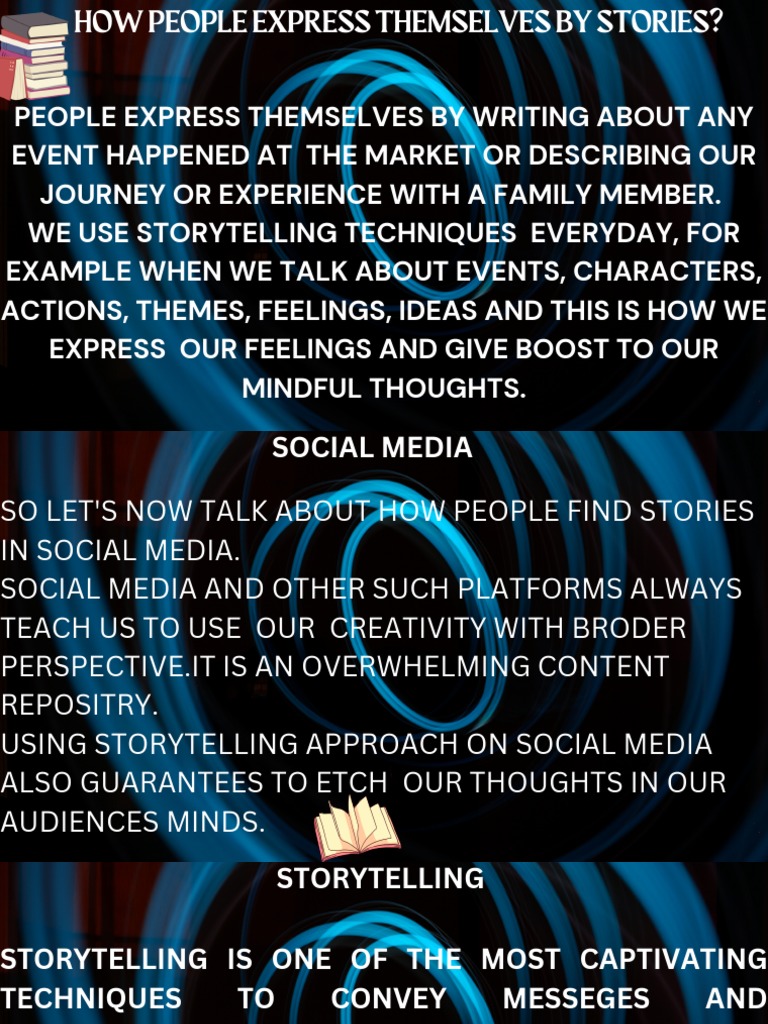 How People Express Themselves by Stories Marianna | PDF