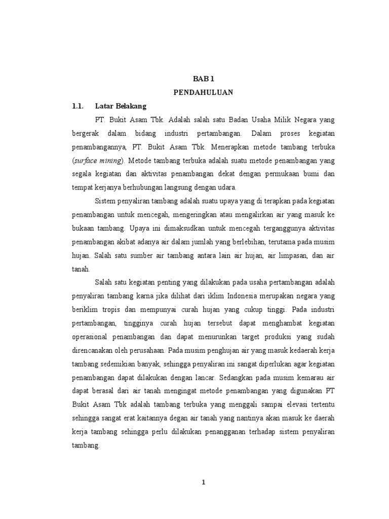 BAB 1 Blom Fixs | PDF