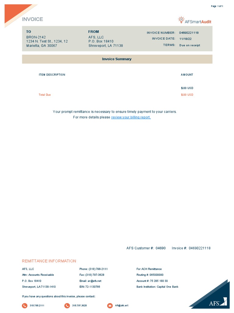 Preview Invoice 04690221118 | PDF