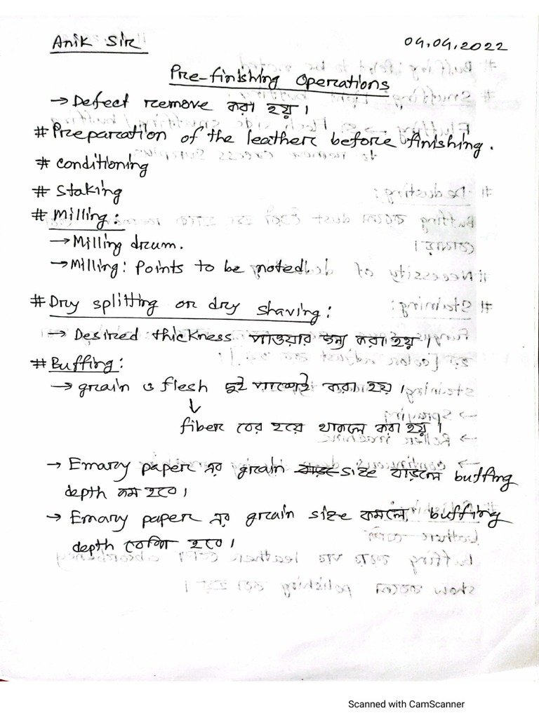 Anik Sir Lecture Note - Miem | PDF