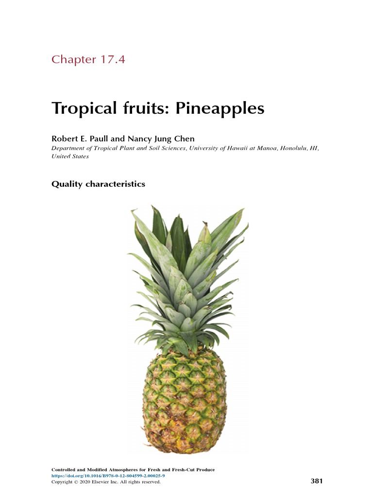 Pineapple Quality20 | PDF | Pineapple | Agriculture