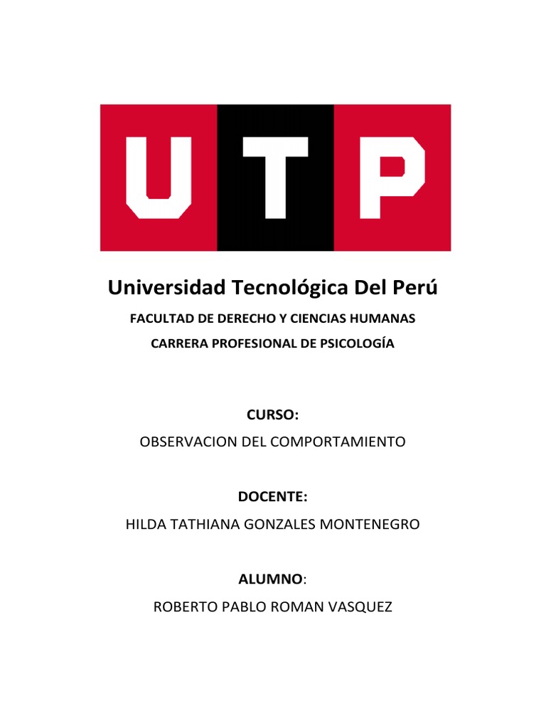 Tarea S10 Observacion | PDF