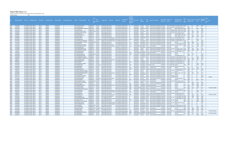 Data P3ke 2023 | PDF