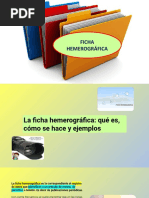 Ejemplo de Fichas Hemerográficas | PDF | Periódicos | Publicaciones
