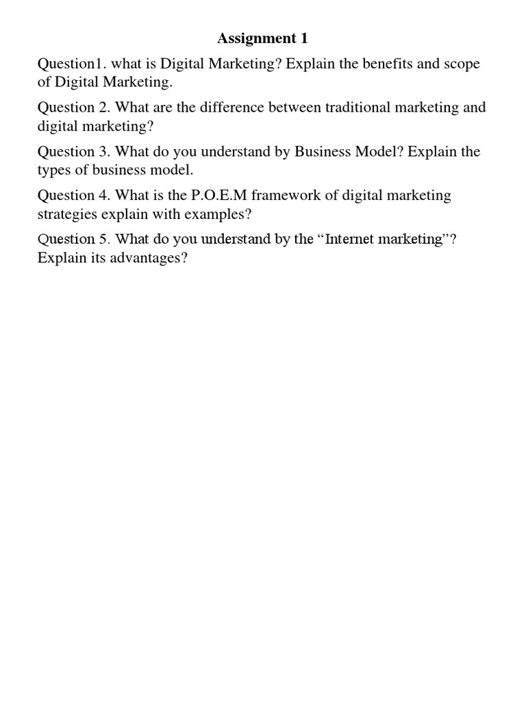 Dm Assignment 1 Pdf 
