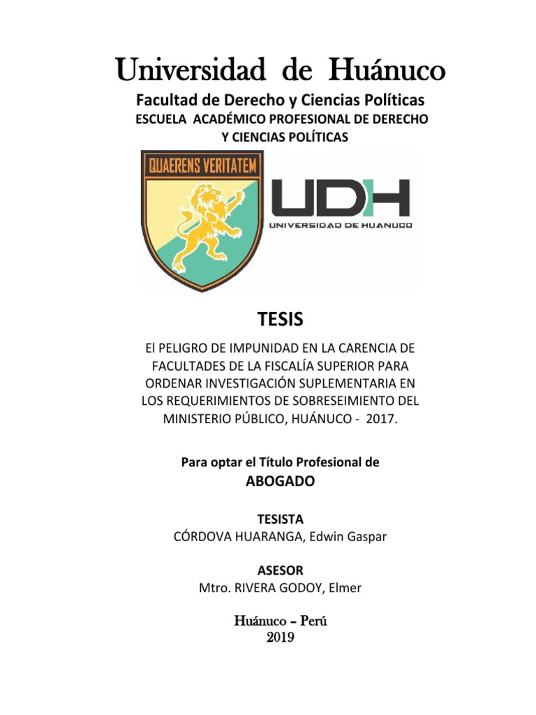 CÓRDOVA HUARANGA, Edwin Gaspar | PDF | Fiscal | Procedimiento Criminal