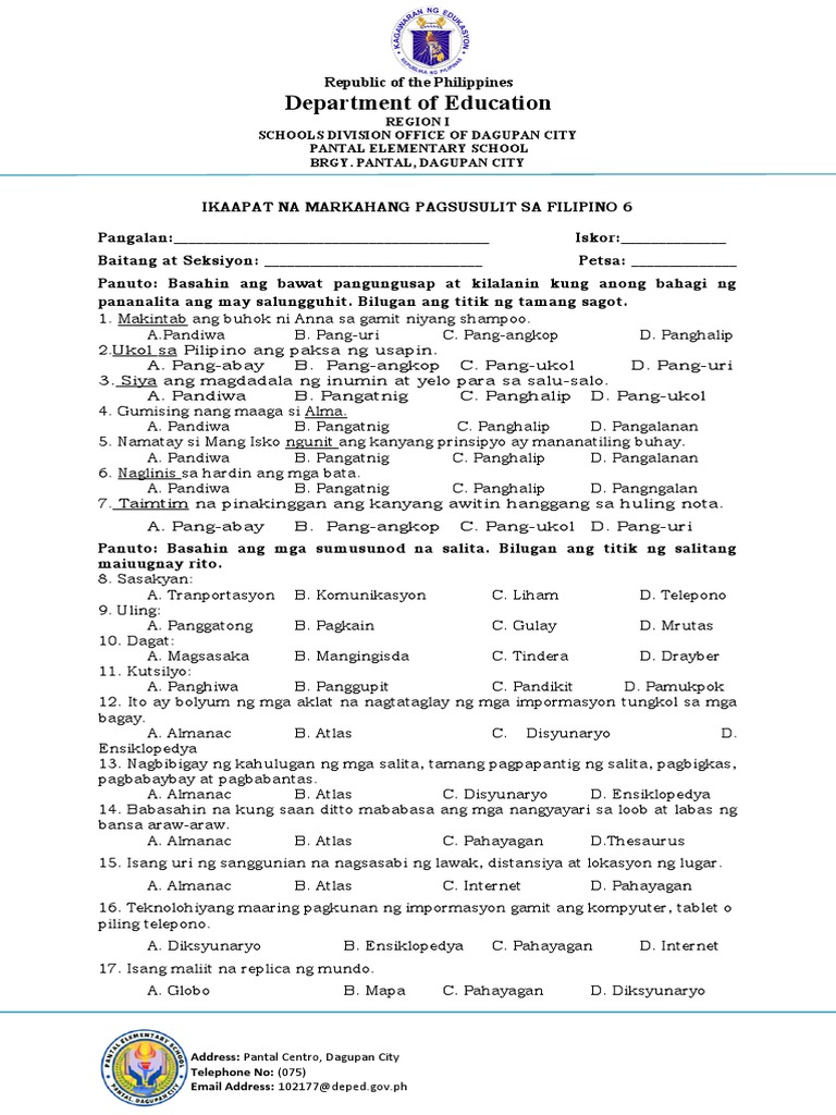 FIL 4TH PT Fin. | PDF
