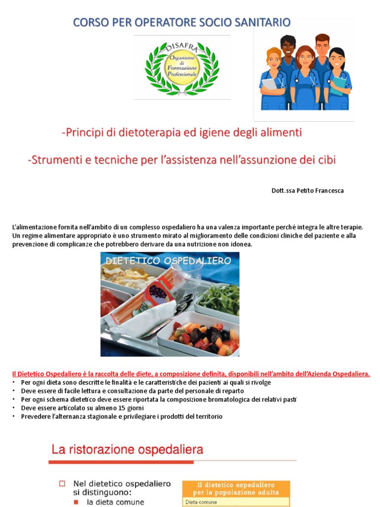Dietistica Ospedaliera | PDF Dietistica Ospedaliera | PDF