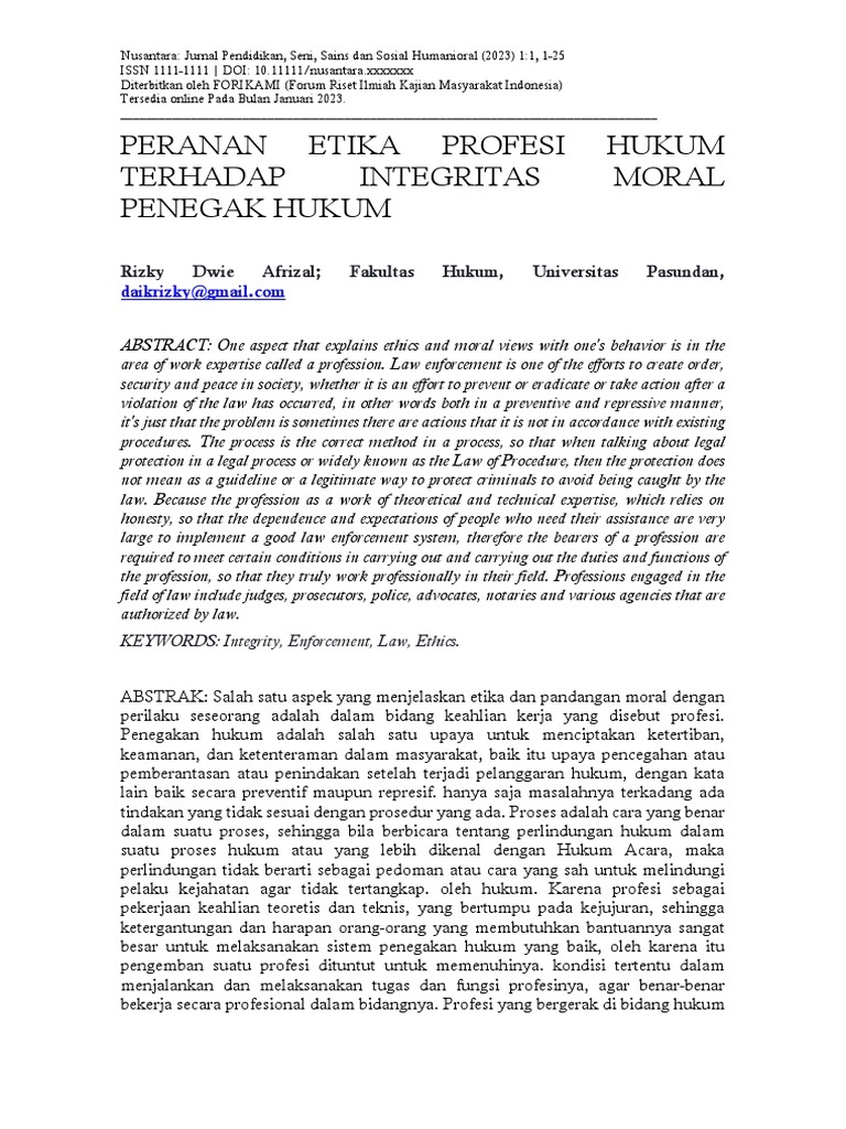 Nusantara Vol1No2 2022 Rizky | PDF