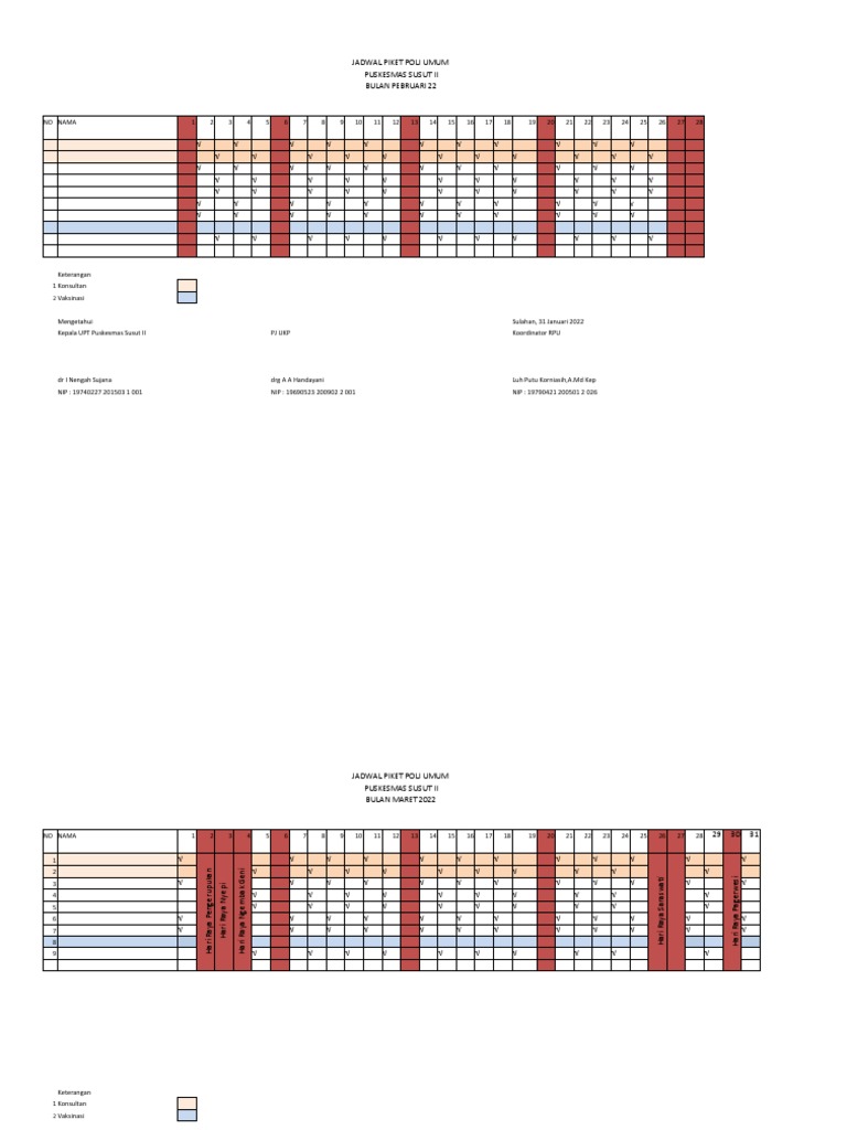 Jadwal Konseling | PDF