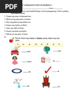Mga Simbolo Sa Mapa - Worksheet | PDF