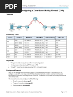 Zone-Based Policy Firewall Configuration Guide | PDF | Router ...