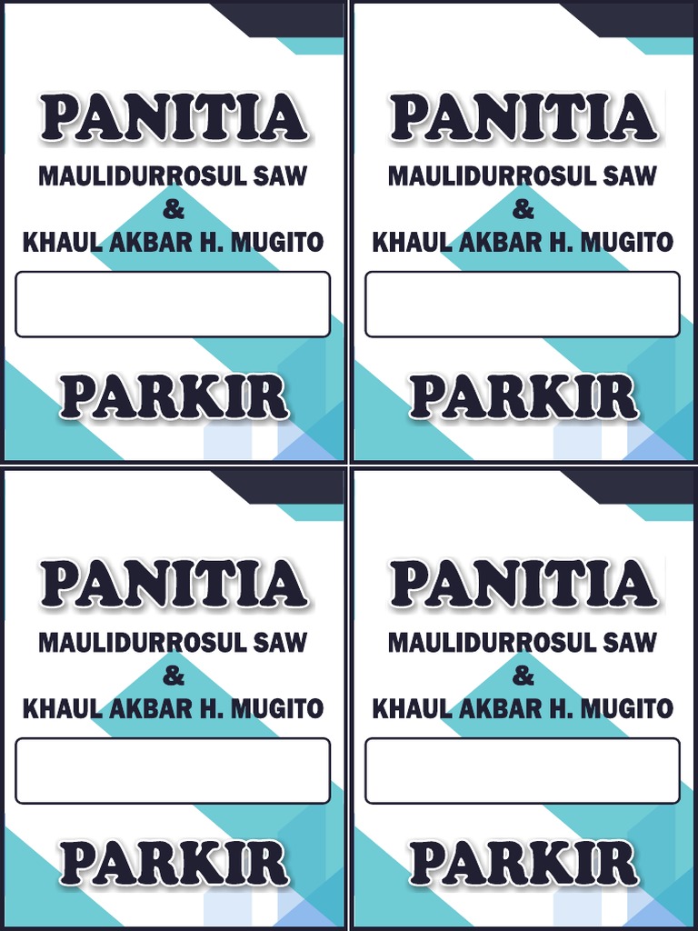 PANITIA PARKIR | PDF