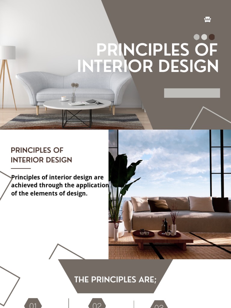 Principles of Interior Design | PDF | Interior Design | Furniture