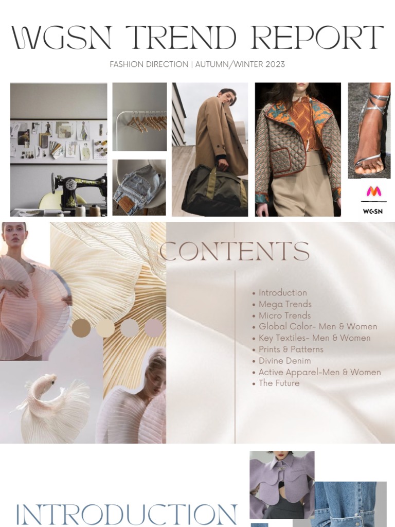 WGSN AW23 24 Trend Report | PDF