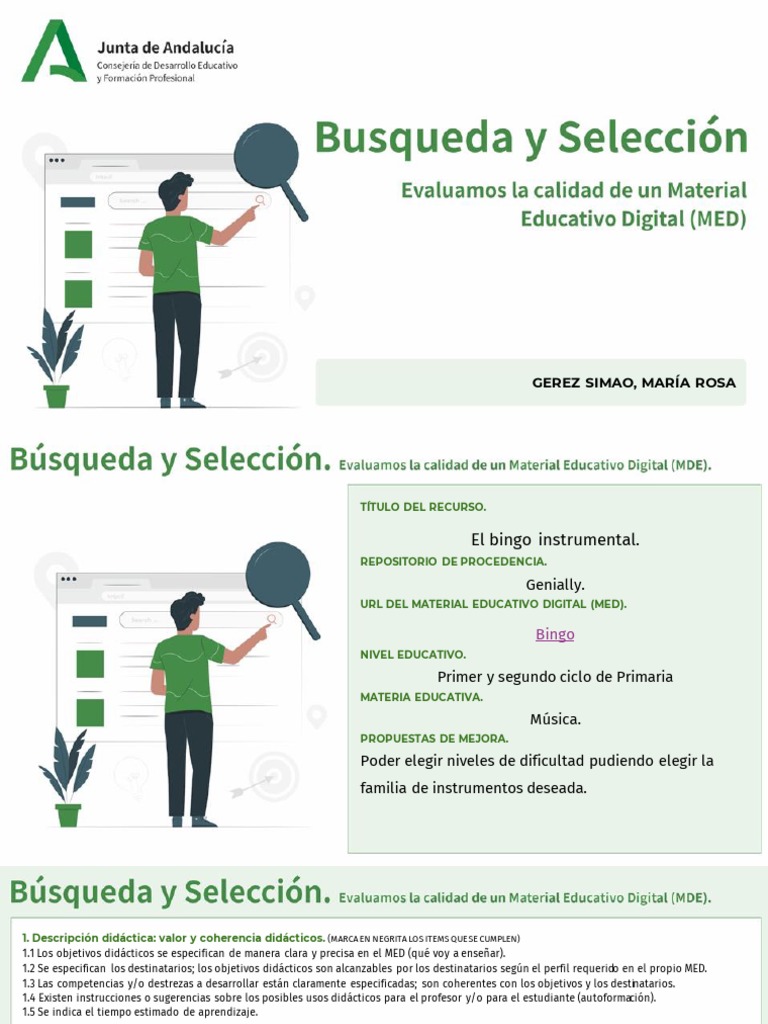 Genially Bingo | PDF | Aprendizaje | Página web