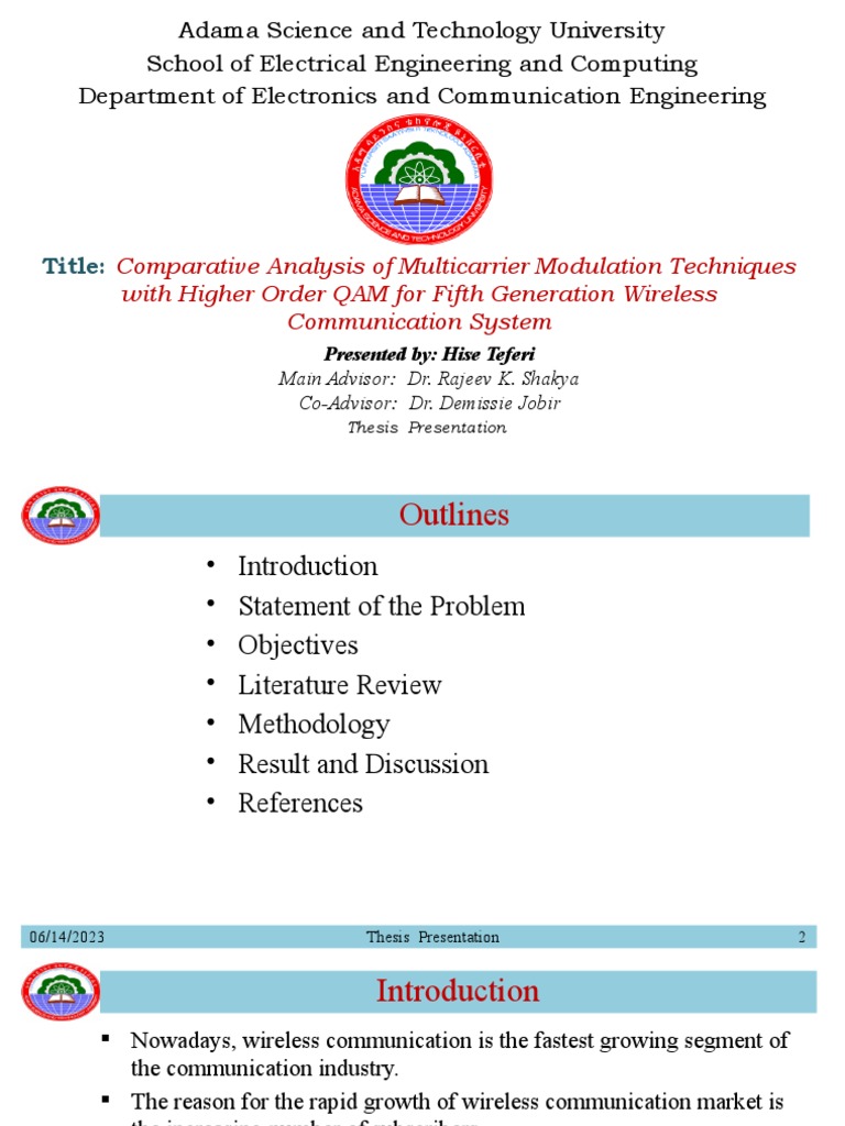 Final Comparative Analysis of Multicarrier Modulation Techniques | PDF | Computers
