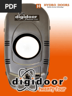 Digidoor III Manual | PDF | Door | Mains Electricity
