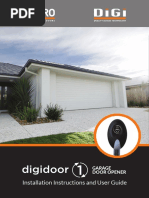 Digidoor III Manual | PDF | Door | Mains Electricity