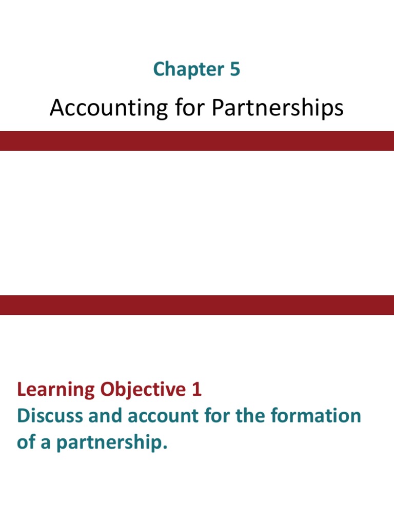 CH 05-Accounting For Partnerships | PDF | Business