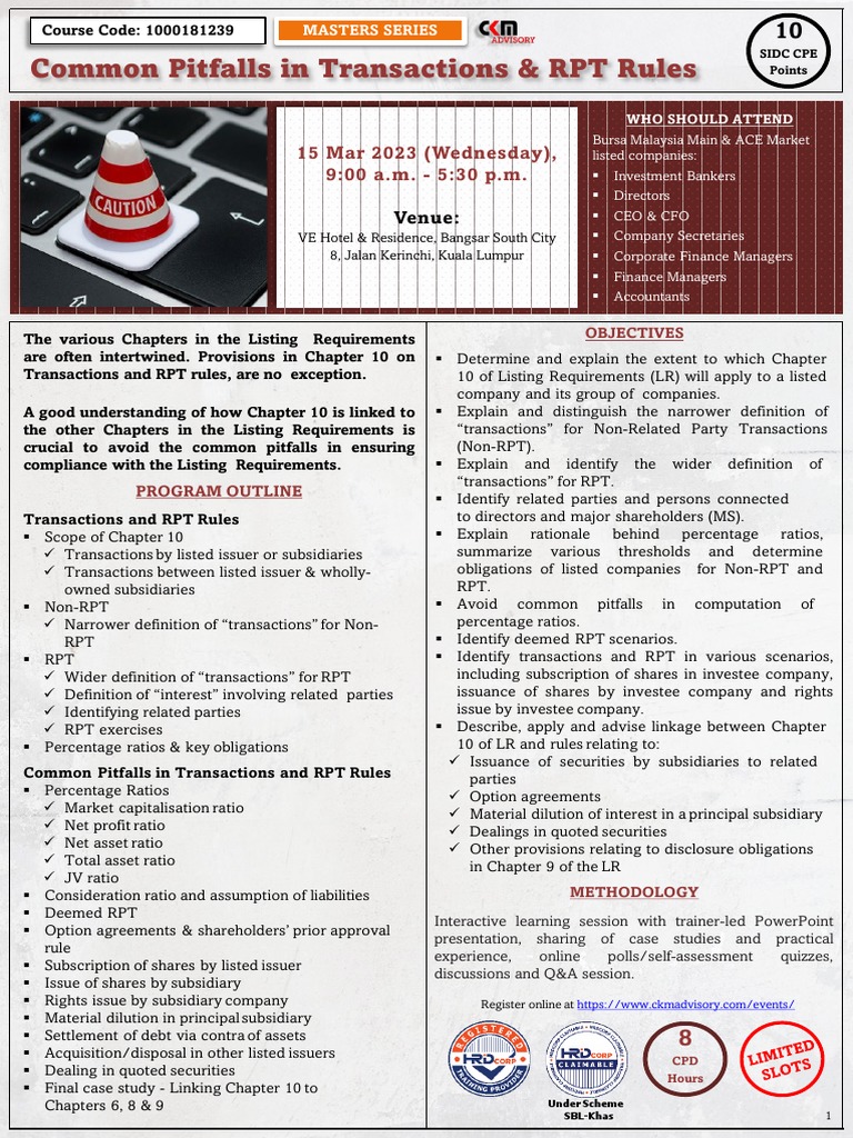 SIDC - Common Pitfalls | PDF