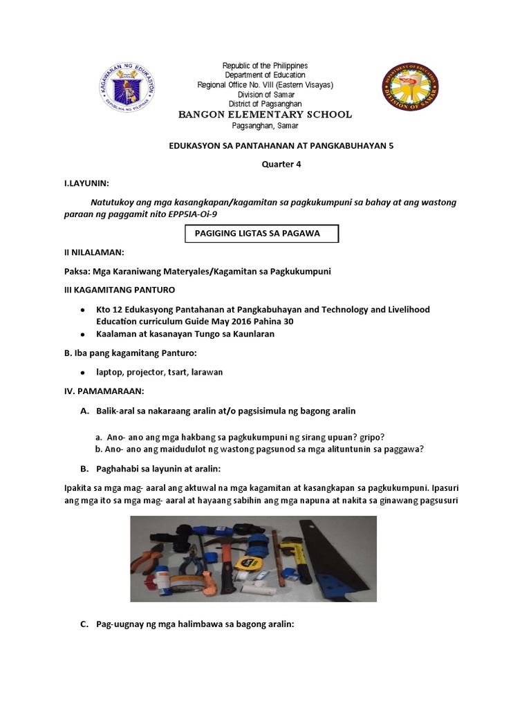 Contextualize Lesson Plan Epp.2 | PDF