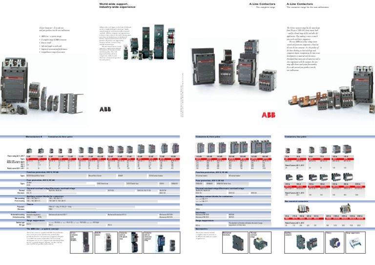 ABB Cover | PDF | Electric Motor | Relay