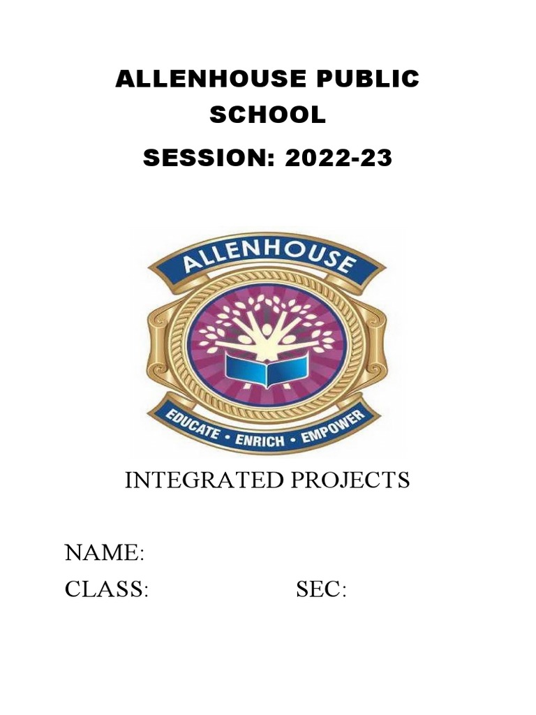 Allenhouse Public School | PDF