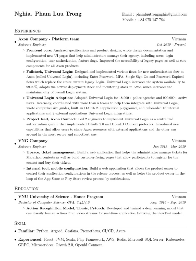 Nghia Pham | Download Free PDF | Application Software | Computing