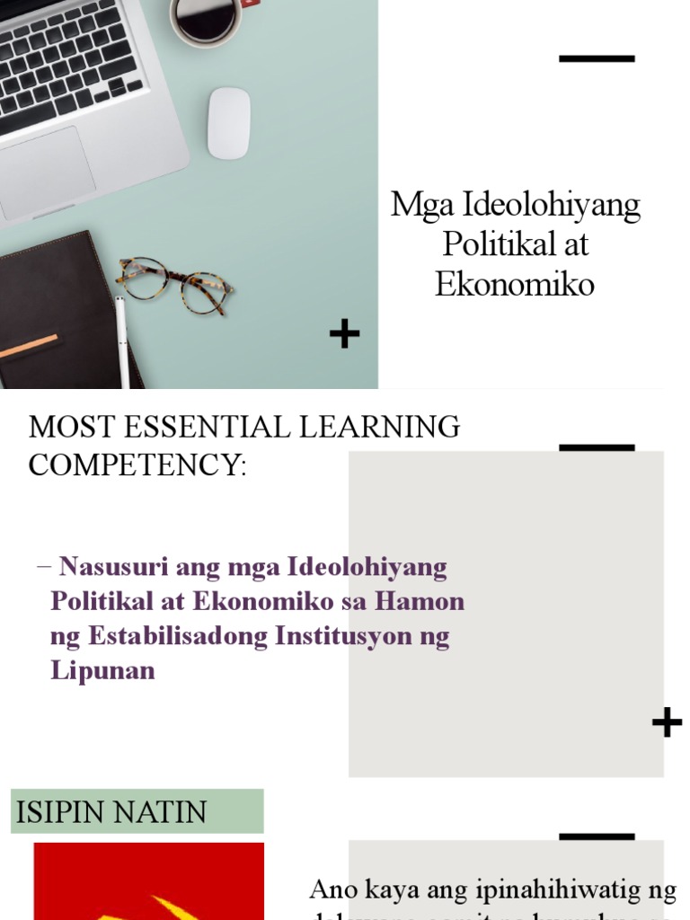 Mga Ideolohiyang Politikal at Ekonomiko | PDF
