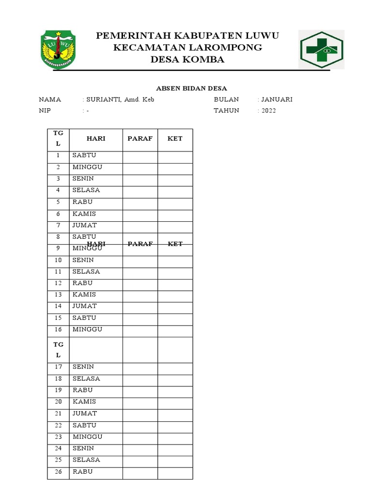 Keterangan Opname | PDF