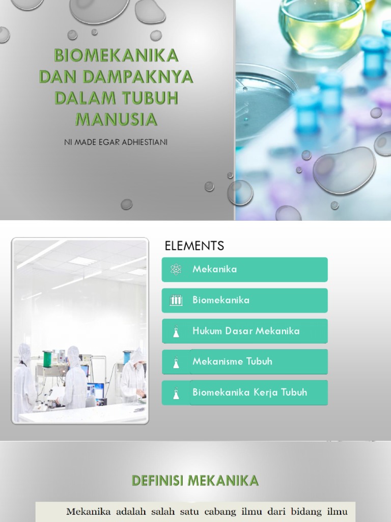 Biomekanika Dan Dampaknya Dalam Tubuh Manusia | PDF
