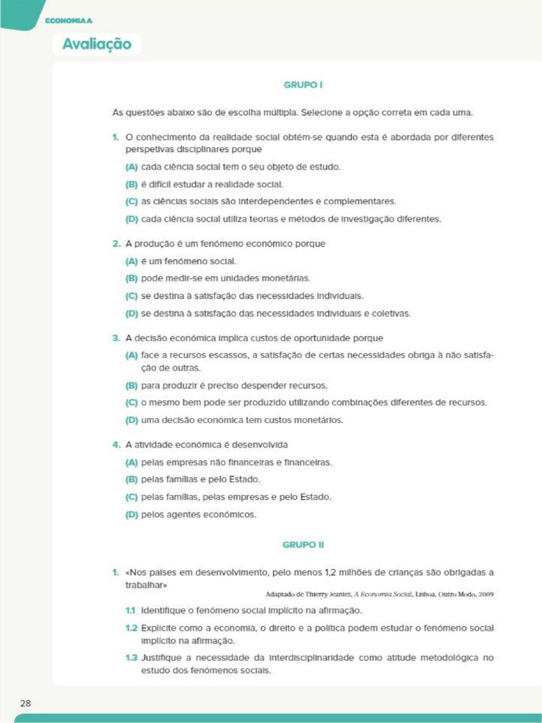 Exercícios Livro Do Exame | PDF | Economia | Demanda