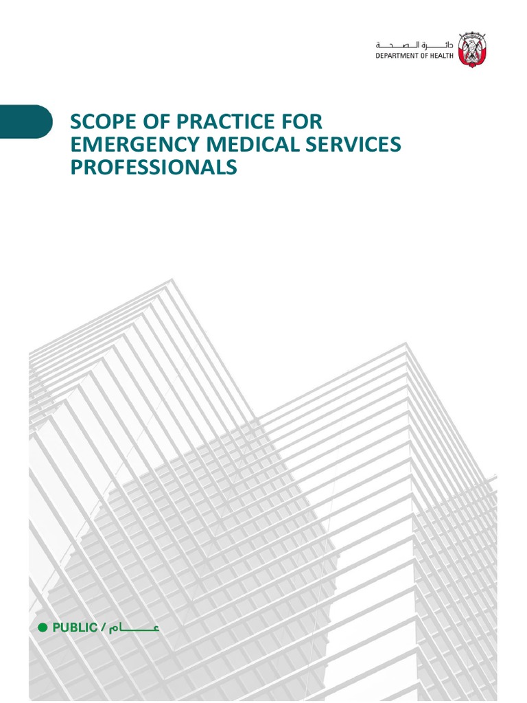 EMS Scope of Practice Overview | PDF