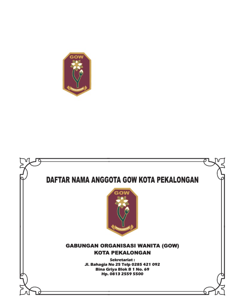 GOW LOGO pekalongan | PDF