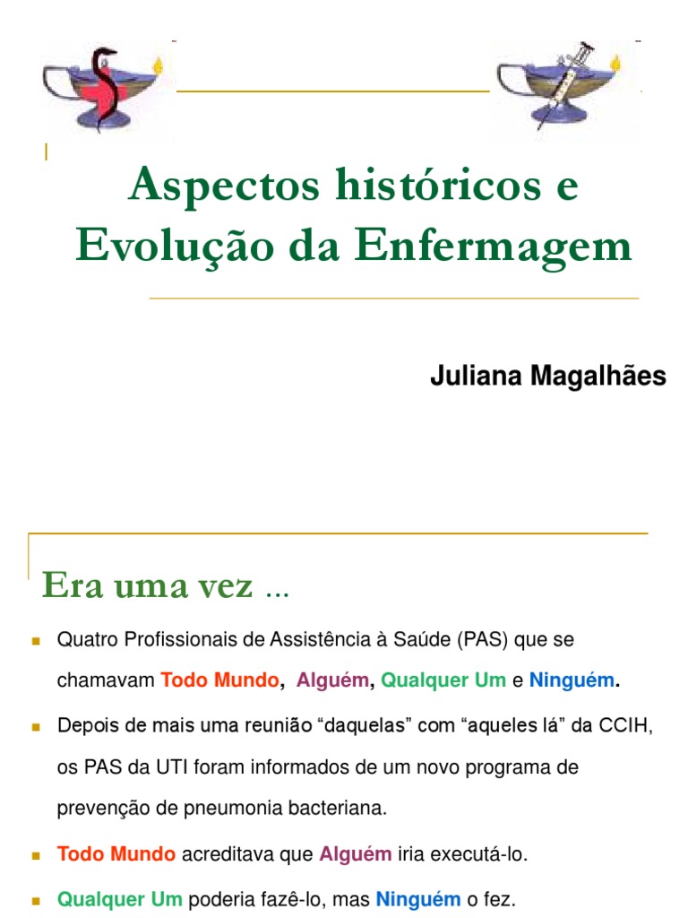 Evolução Histórica da Enfermagem | PDF | Florence Nightingale | Enfermagem